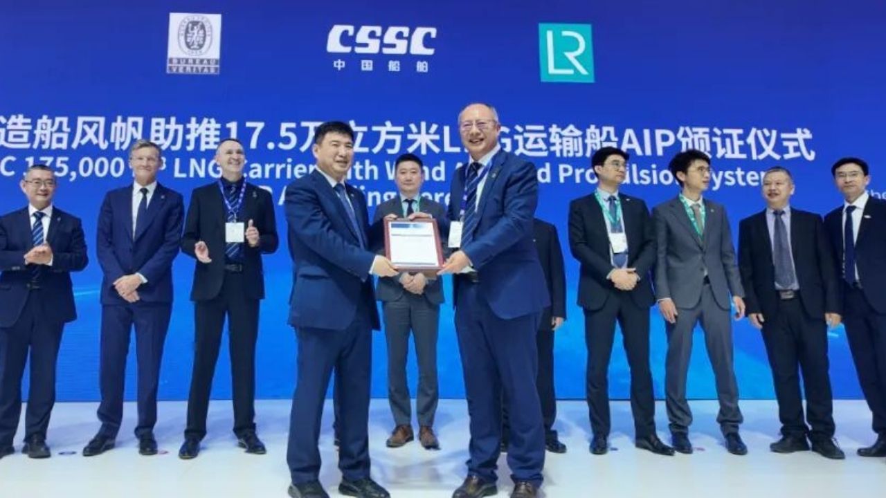 Dalian Shipbuilding's wind-assisted LNG carrier design receives Bureau ...